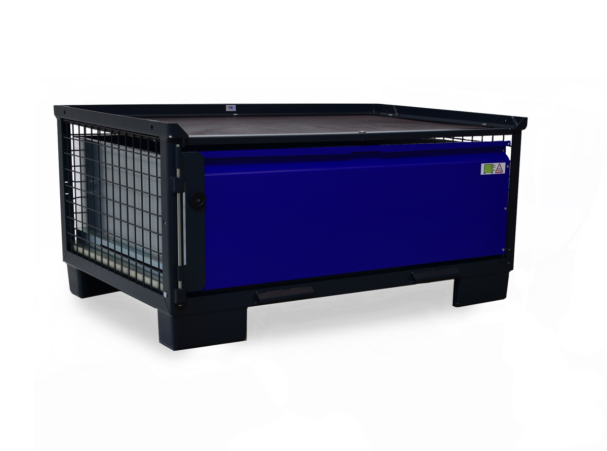 sth-systeme Gitterbox LCB I halbhoch Teilauszug | 1 große Lade — Hoch ...